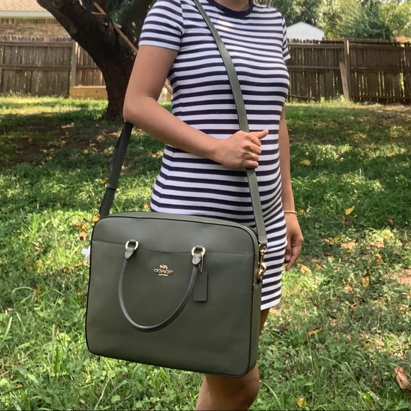 Coach | Bags | Coach Laptop Bag Crossbody F3922 | Poshmark